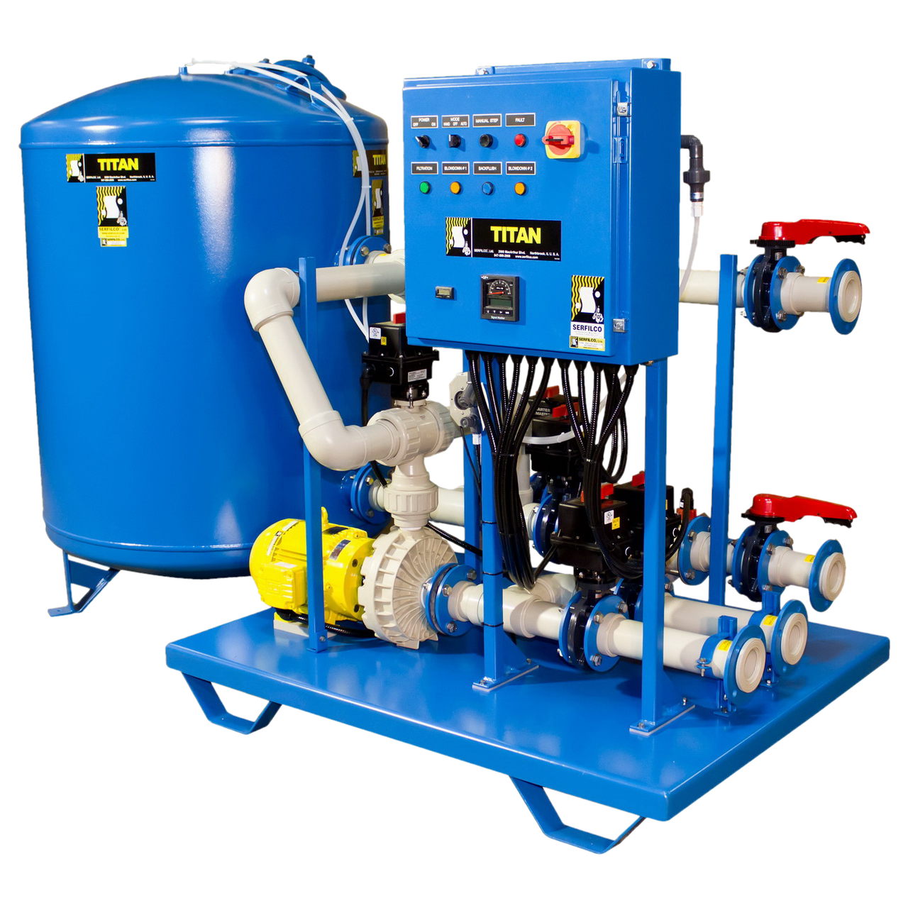 Titan - Filtration Systems - Automatic Permanent Media - Titan