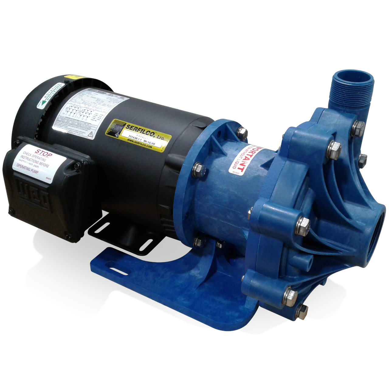 Magnetic Coupled Pumps - SERFILCO