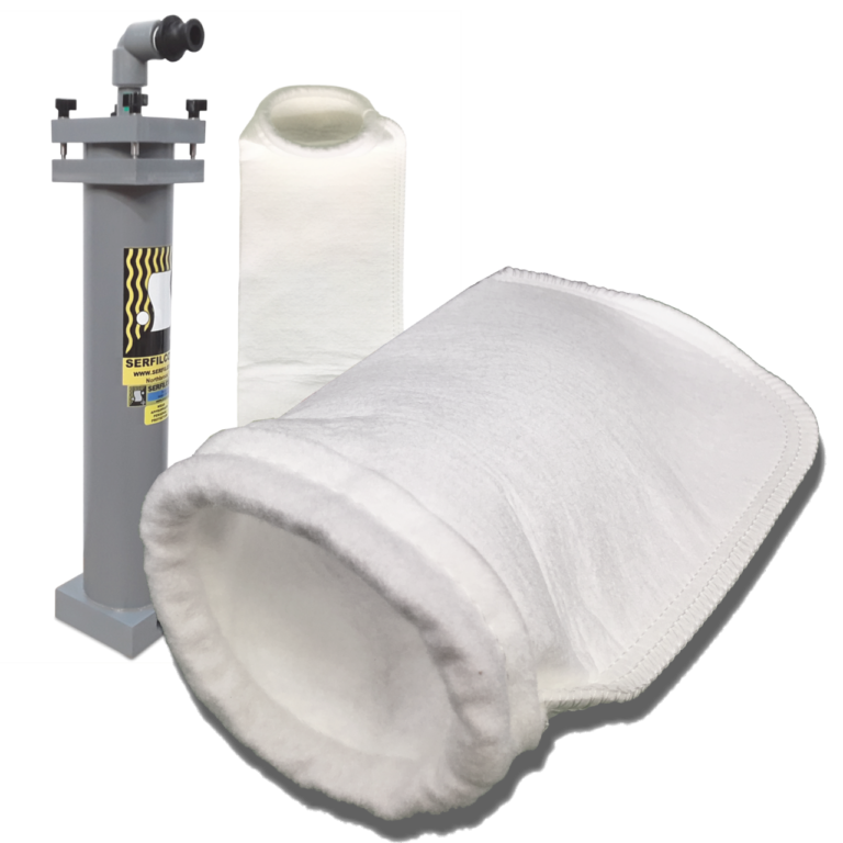 P-88-1732-100 Filter Bag 'L' 100µm x30" PP Felt (Media) Polypropylene ...