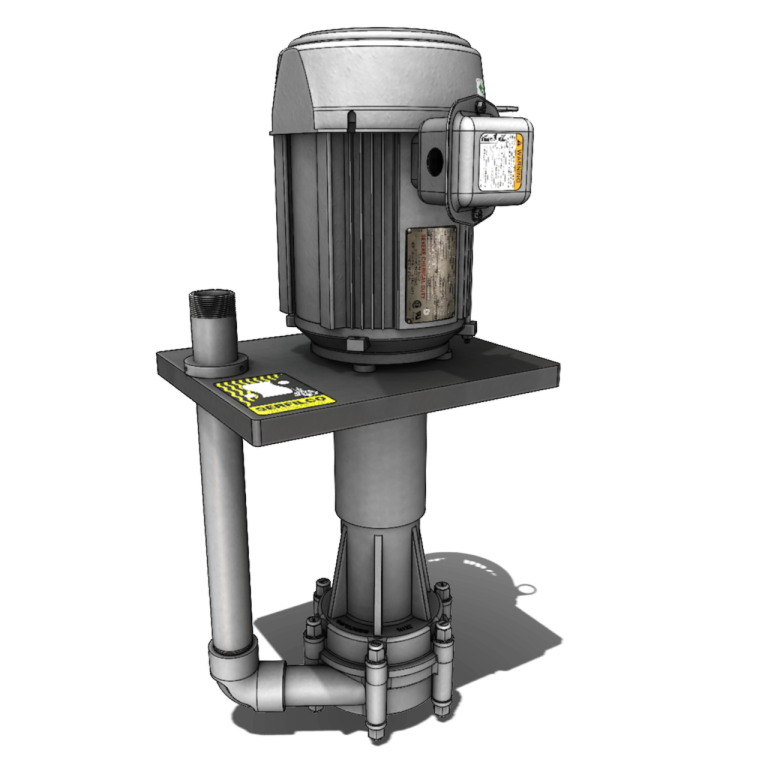 P-45-0912 Pump EH LX 12"x15"; 18" CPVC EPDM 2NPT 1 1/2NPT - SERFILCO