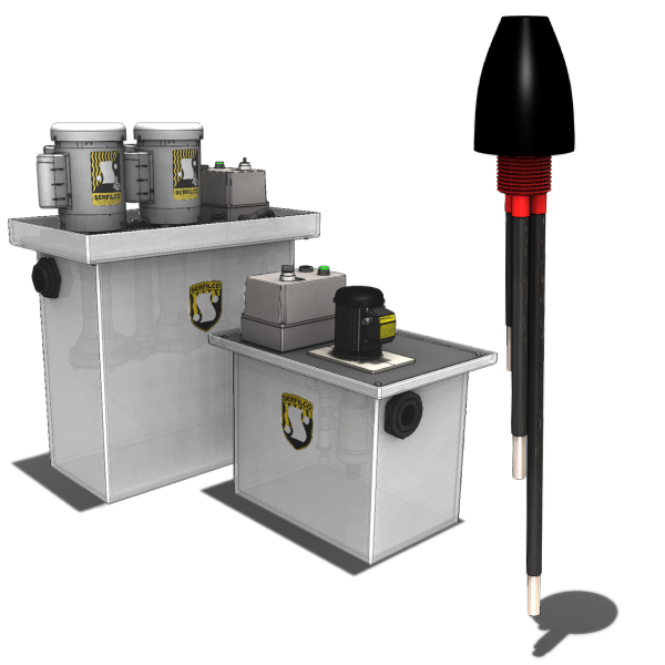 S-CPS90-EO1-AF System CPS Simplex 90gal PE (HDPE) HDPE CPVC 2NPT 1 1 ...