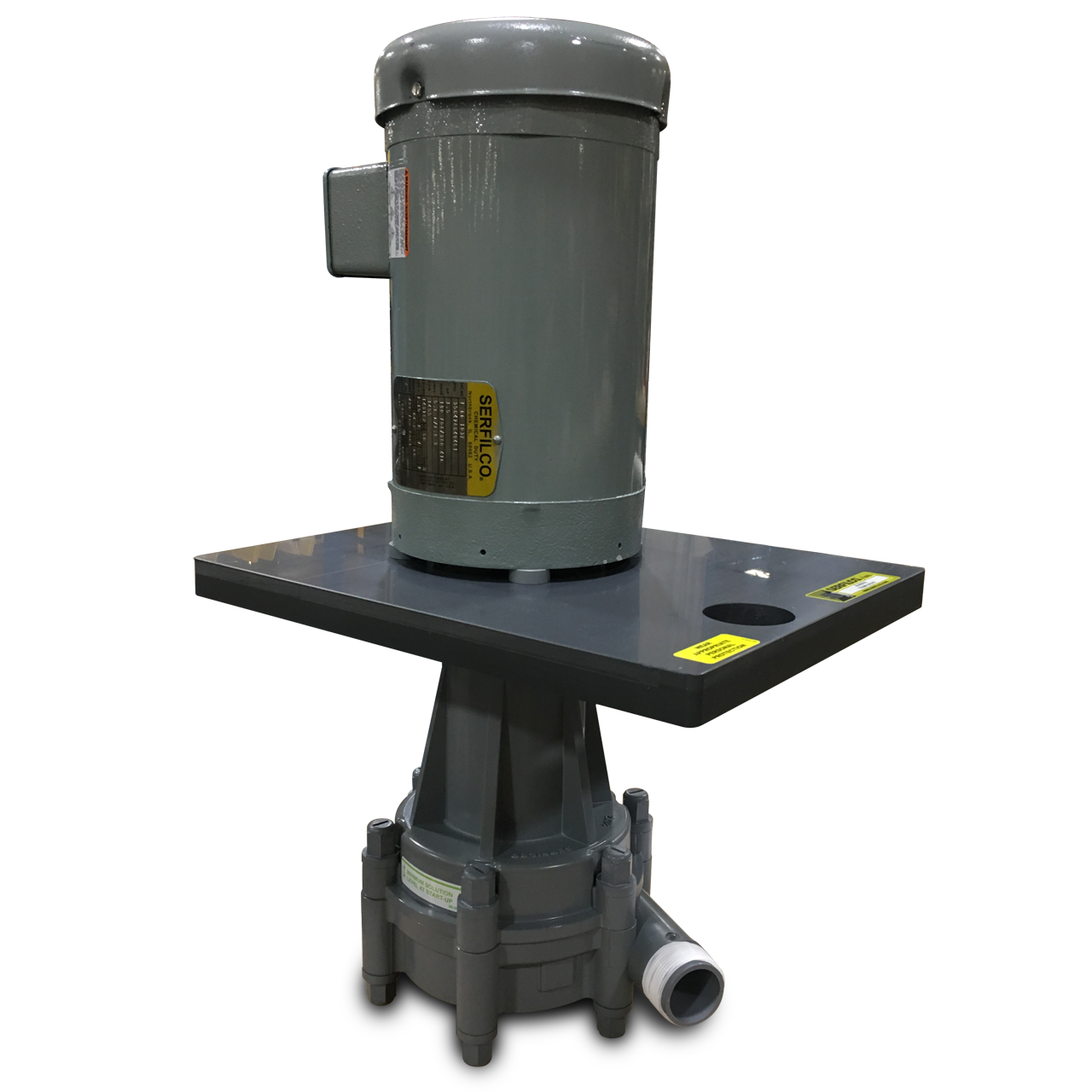 P-45-0159-H PUMP EH 12"x15"; 12" CPVC EPDM 2NPT 1 1/2NPT - SERFILCO