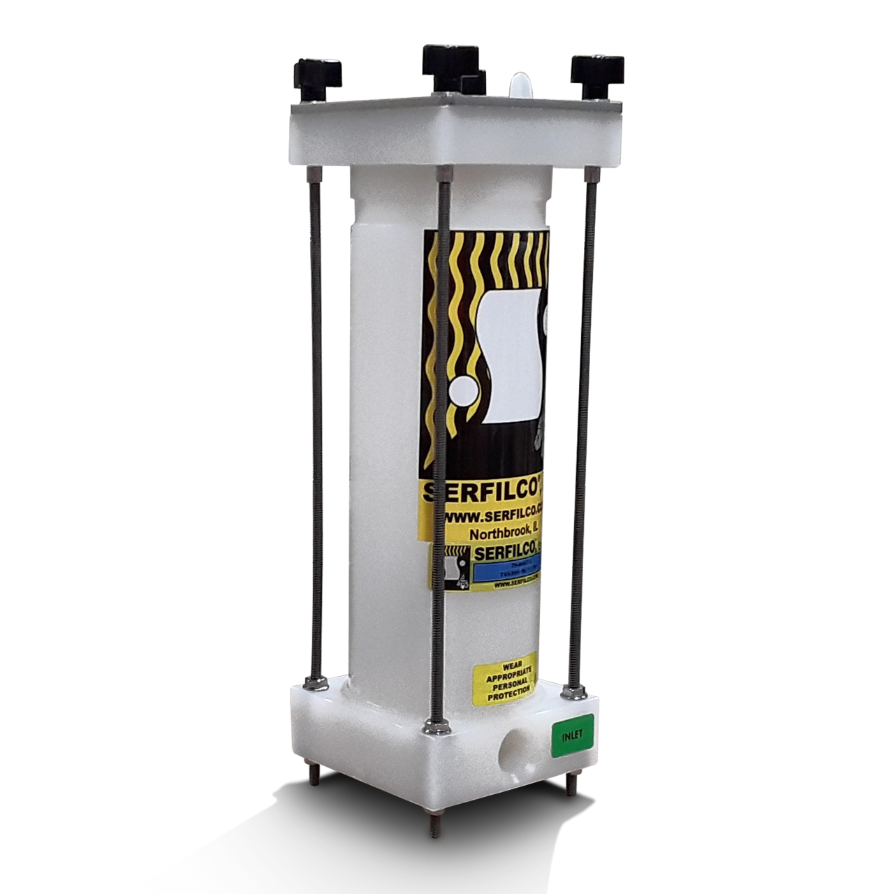 P-78-0467-A Chamber L DOE 10" PVDF Kynar® EPDM 10" Double Open End ...