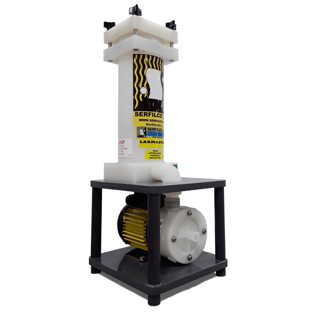 S-KL1A6 System Labmaster LA 10" PVDF Kynar® FKM FPM,Viton 10" Double ...